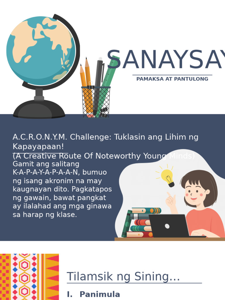 Pamaksa at Pantulong | PDF