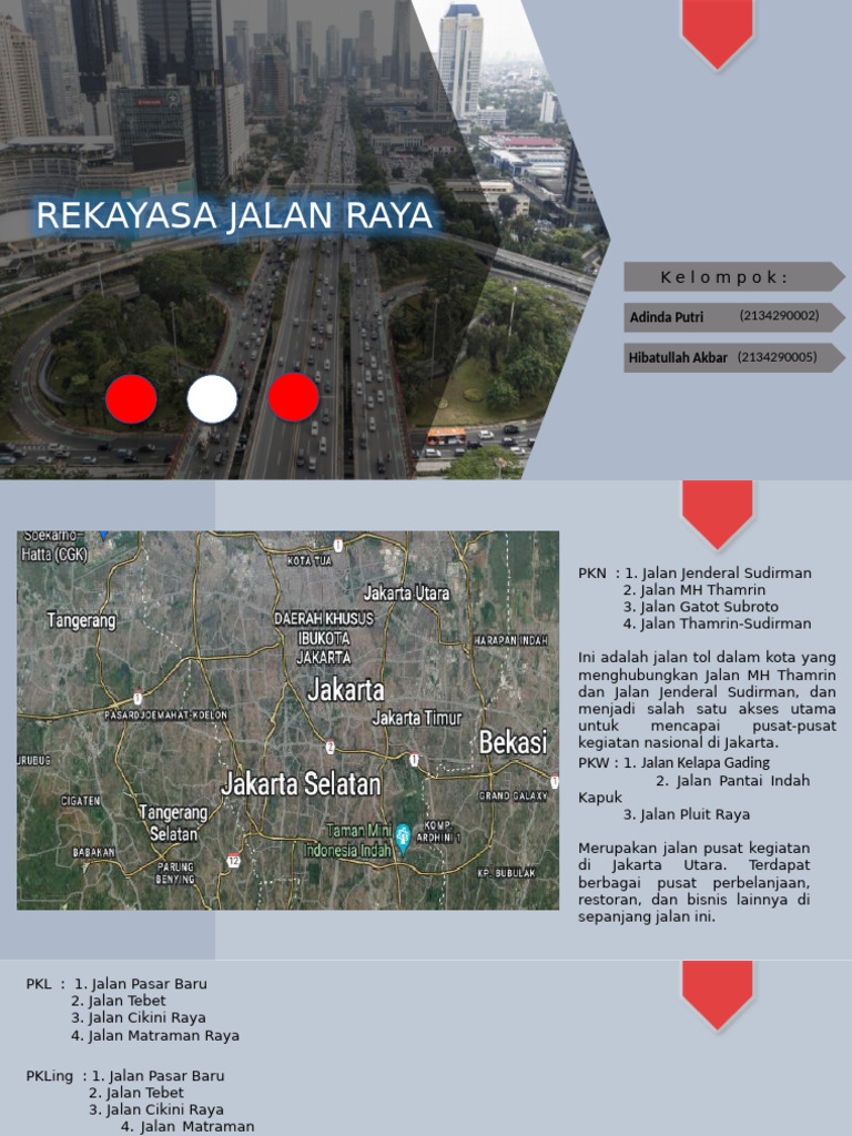 PPT TUGAS REKAYASA JALAN RAYA ADINDA PUTRI DAN HIBATULLAH AKBAR | PDF