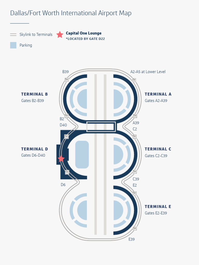 Dfw Airport Terminal Maps | PDF
