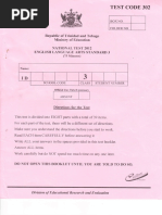 National Test Standard 3 English 2016 | PDF | Food Web | Foods