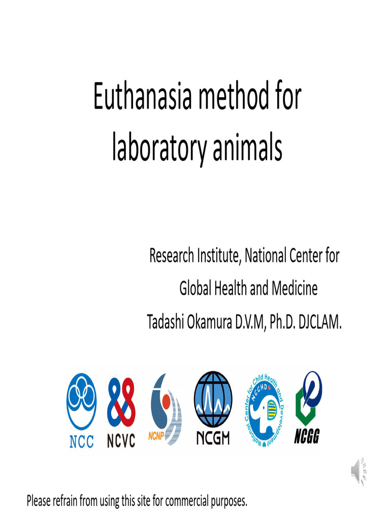 Euthanasia Methods for Laboratory Animals | PDF | Fetus | Anesthesia