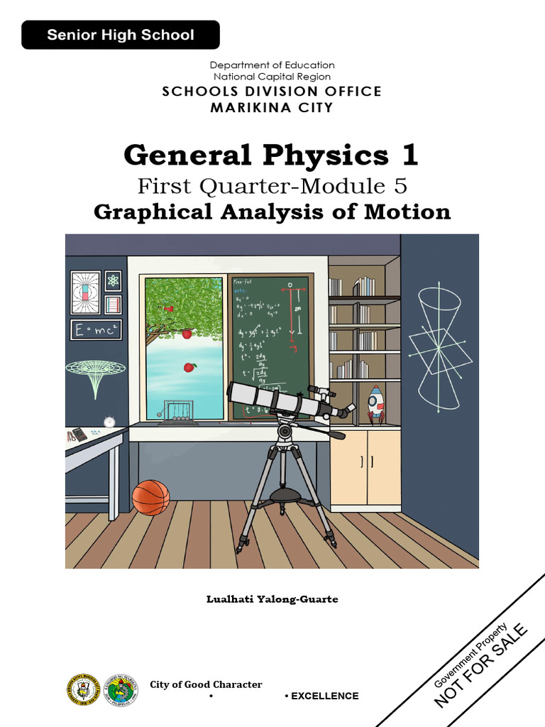 SHS_GENERAL PHYSICS 1_Q1_M5_Graphical Analysis of Motion | PDF ...