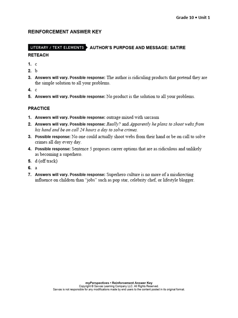 AK - Authors Purpose and Message Satire | PDF