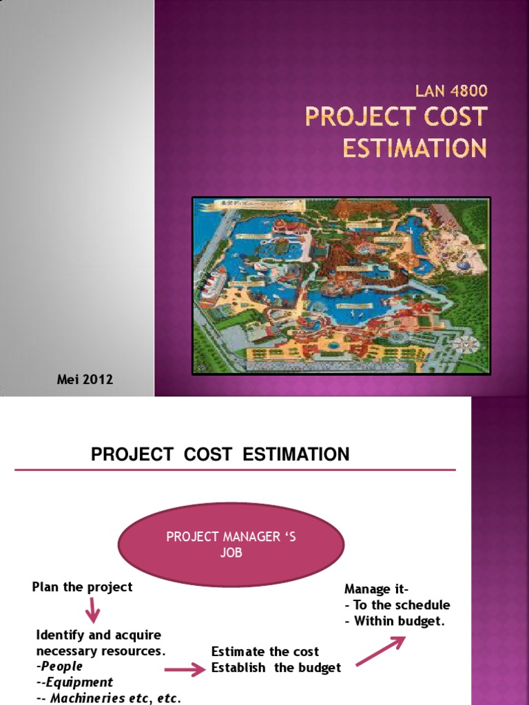 Project Cost Estimation Guide | PDF | Industries | Economies