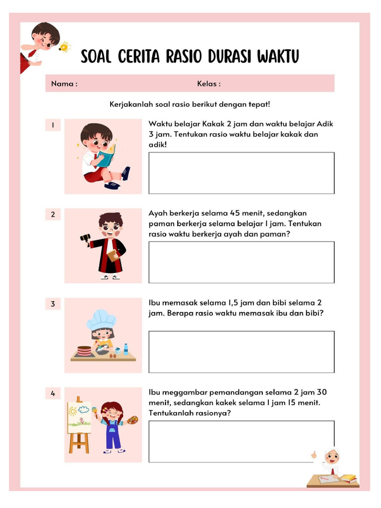 rasio waktu | PDF
