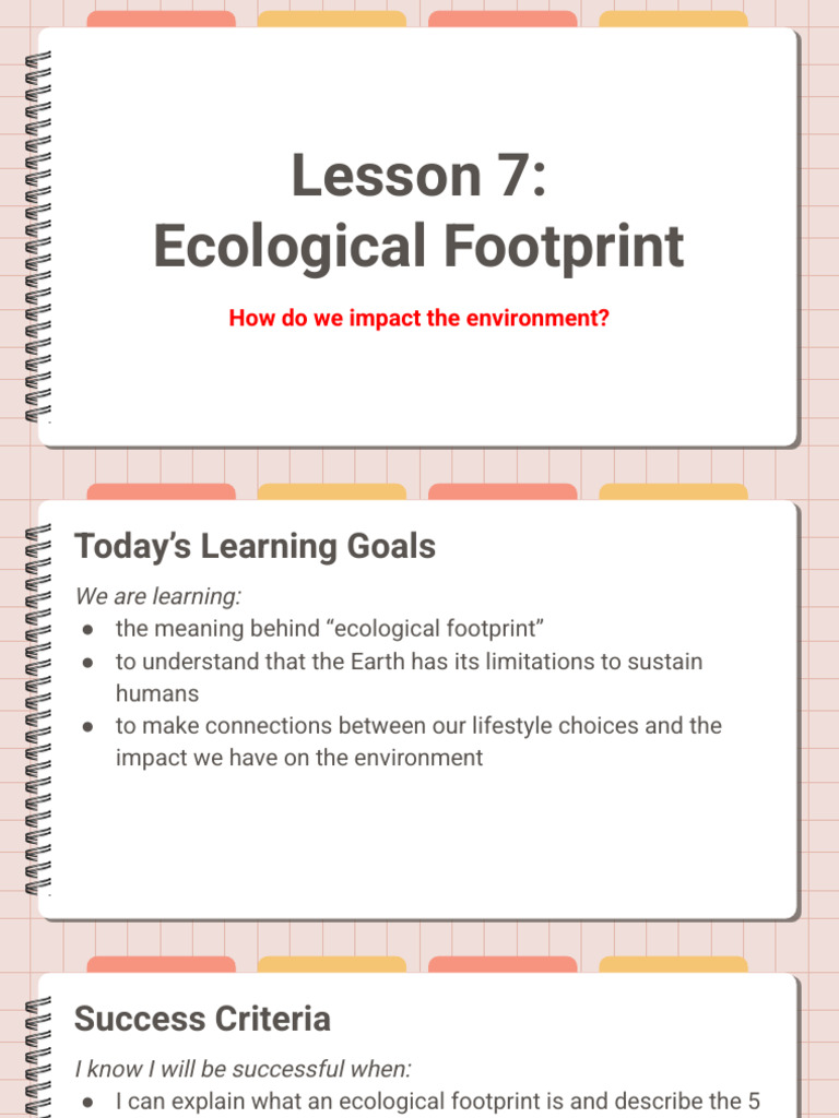 Understanding Ecological Footprint | PDF