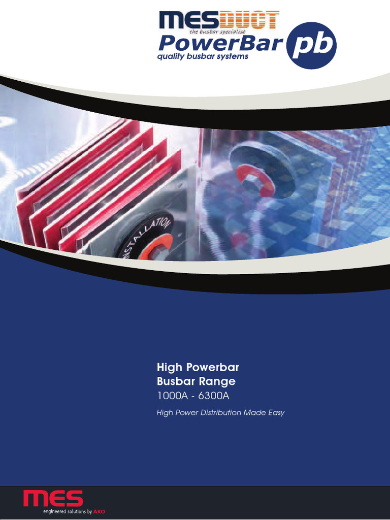 High Power Busbar Solutions 1000A-6300A | PDF | Electrical Wiring ...