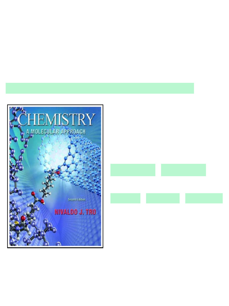 Solution Manual for Chemistry A Molecular Approach With Masteringchemistry 2nd Edition Tro ...