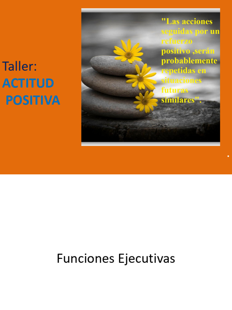 Actitud Positiva | PDF