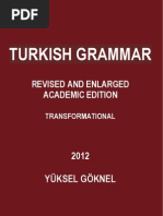 Turkish Grammar in Practice | PDF | Syntactic Relationships | Linguistics