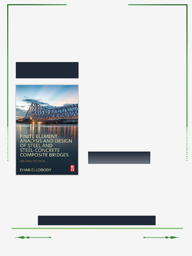 Finite Element Analysis and Design of Steel and Steel Concrete ...