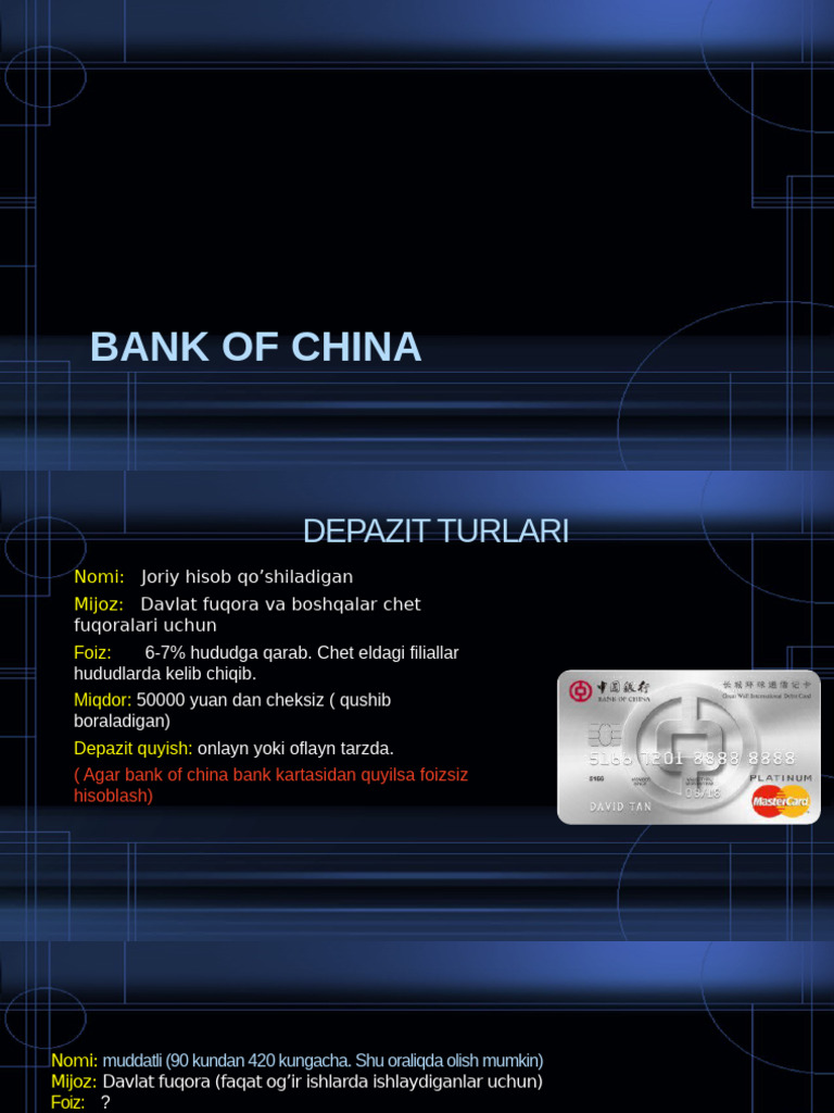 Bank of China | PDF