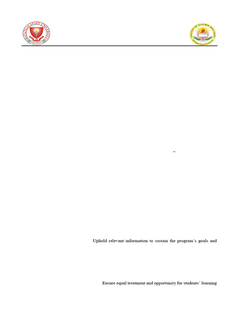 BSEd in Social Studies Curriculum Overview | PDF | Learning | Morality