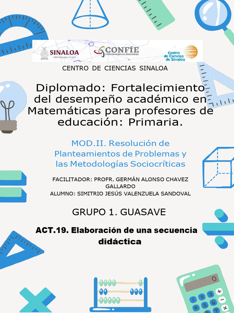 Valenzuela Simitrio Mii Act.19 | PDF