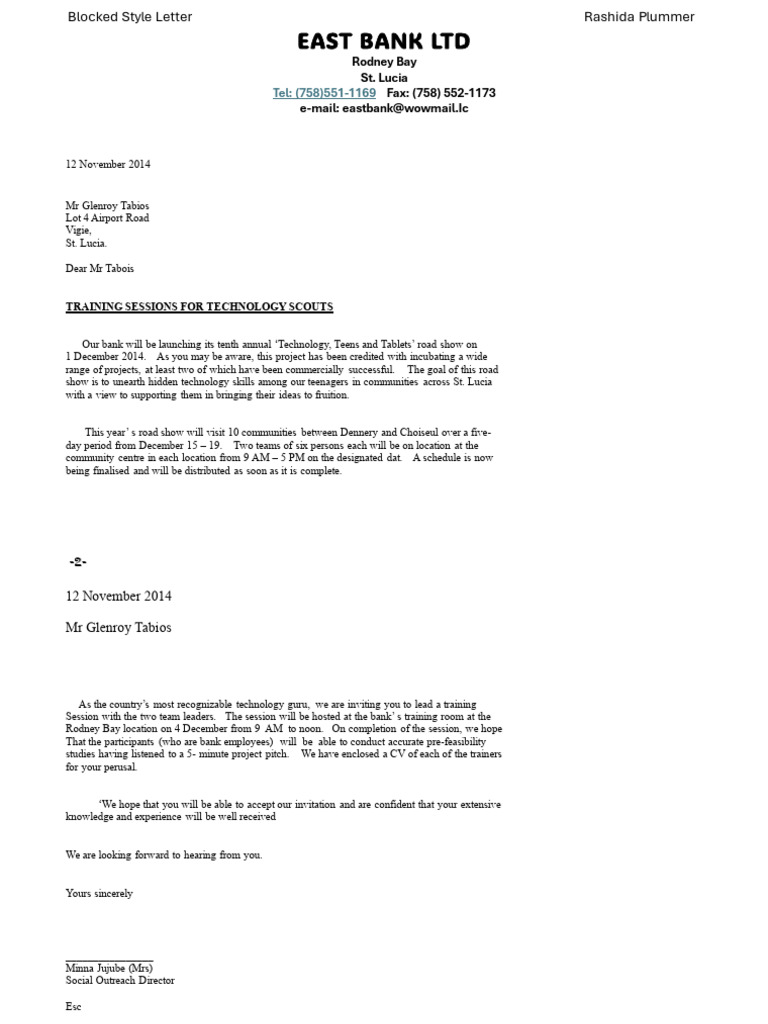 Letter Edpm | PDF