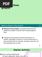 Distance-Time Graphs Practice Problems | PDF | Speed | Motion (Physics)