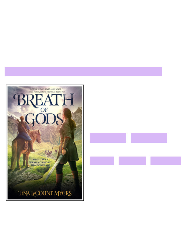 Breath Of Gods The Legacy Of The Heavens Book 3 Tina Lecount Myers ...