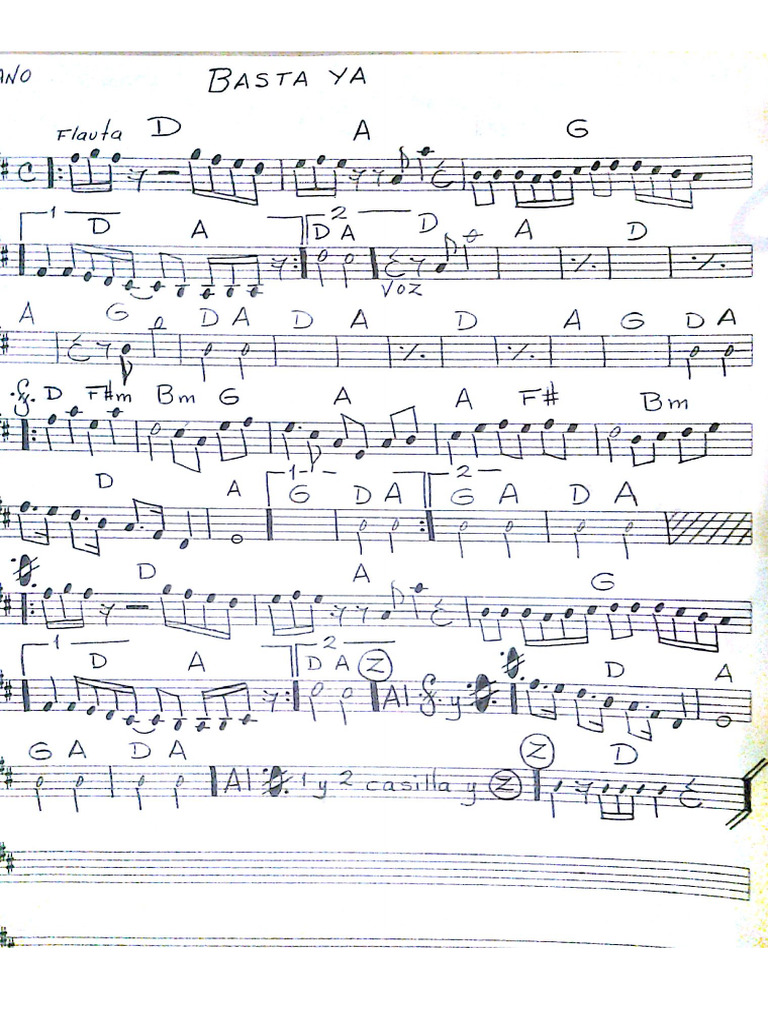 Basta Ya - Jenny Rivera | PDF