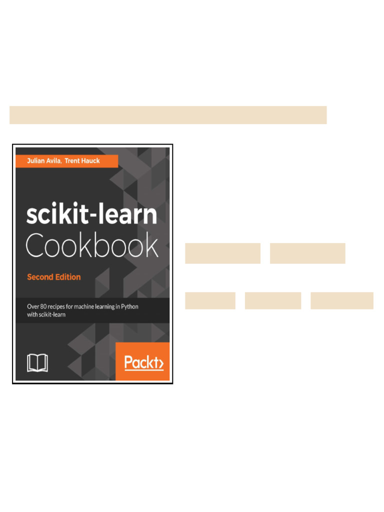 scikit learn Cookbook 2nd Edition all chapters available | PDF
