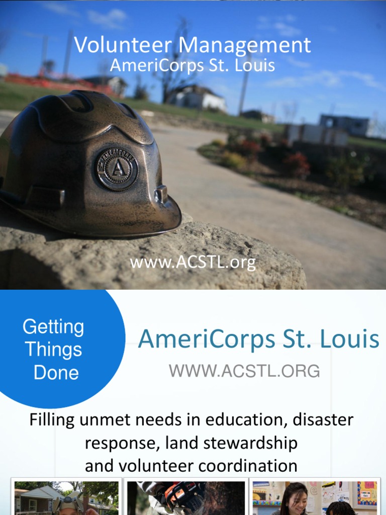 AmeriCorps STL Volunteer Reception Center - English | PDF ...