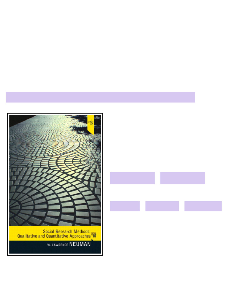 Test Bank for Social Research Methods: Qualitative and Quantitative ...