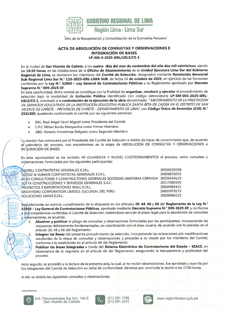 2. ACTA DE ABSOLUCION CONSULTAS | PDF