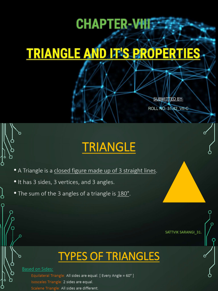 Understanding Triangle Types and Properties | PDF | Triangle | Geometry
