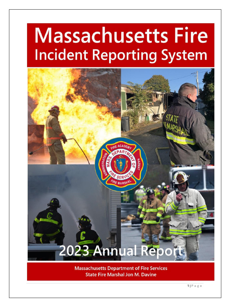 2023 MFIRS Annual Report_0 | PDF | Fires | Firefighter