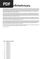 Fam-L Formula Sheet | PDF | Actuary | Insurance