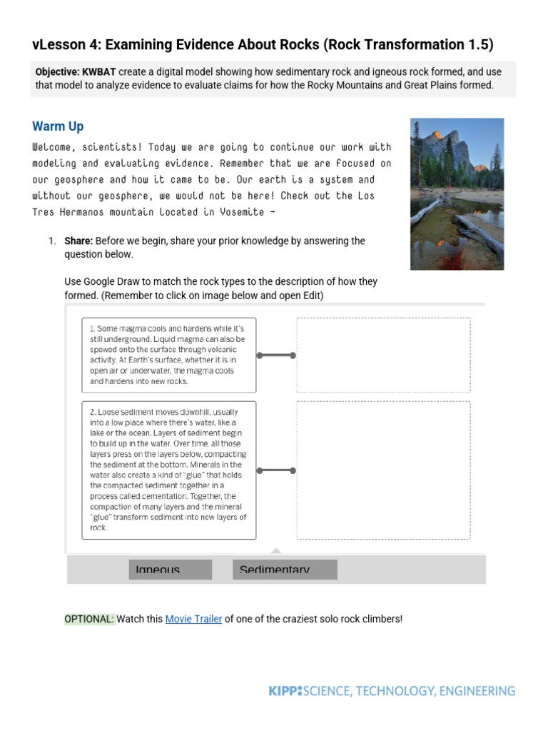 RT VLesson 4 -SFM - Virtual | PDF | Rock (Geology) | Magma