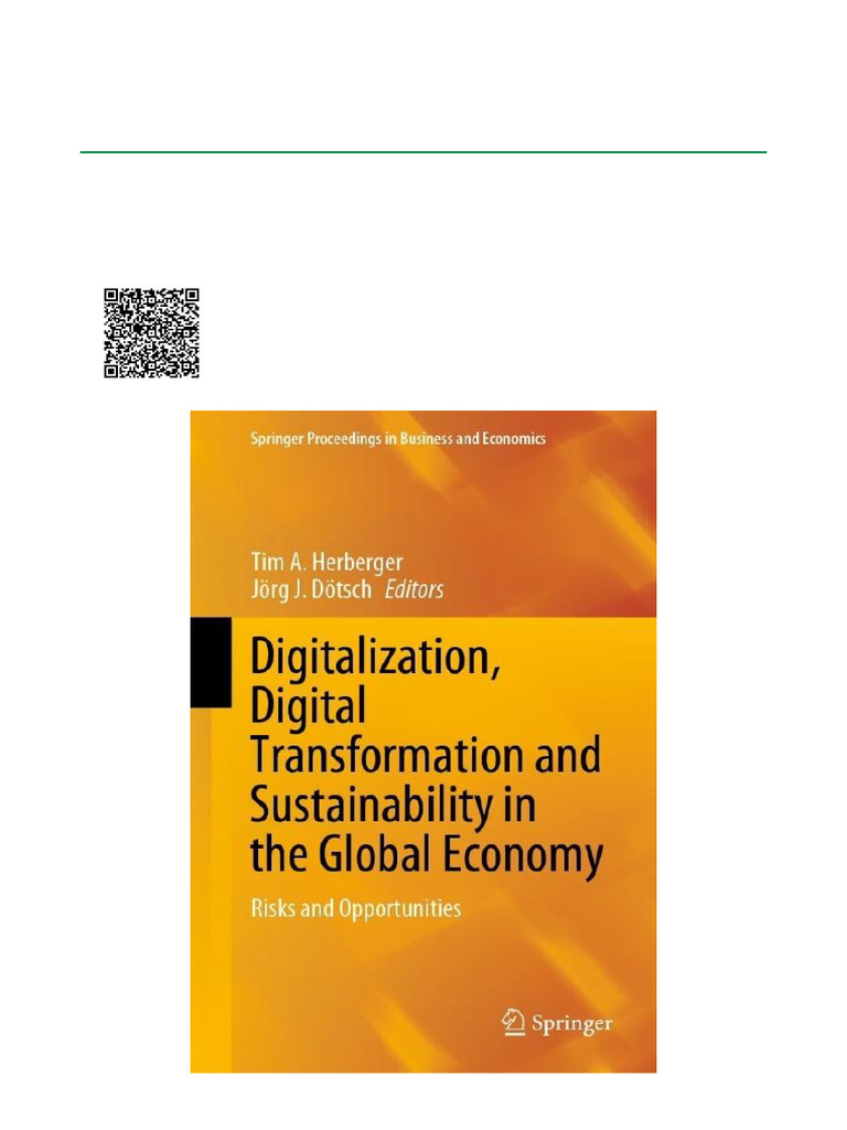 Digitalization, Digital Transformation and Sustainability in The Global ...