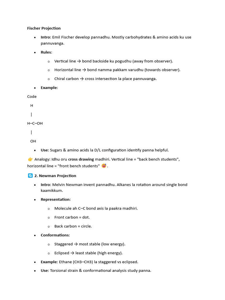 Understanding Molecular Projections | PDF