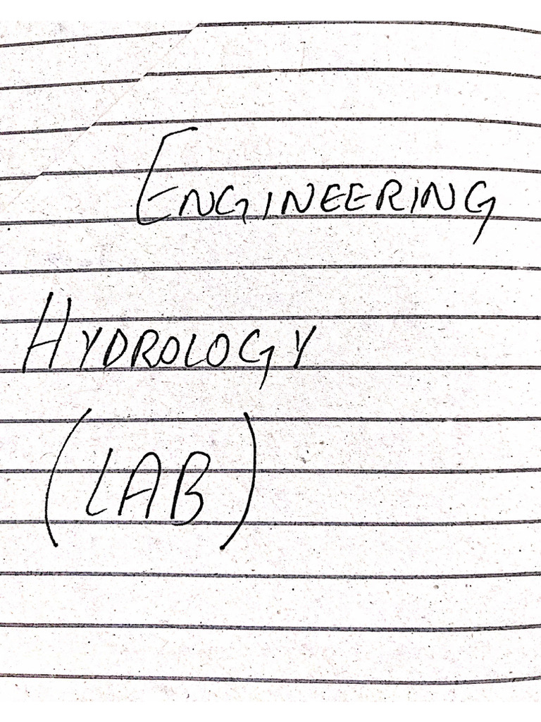 Hydro Lab | PDF