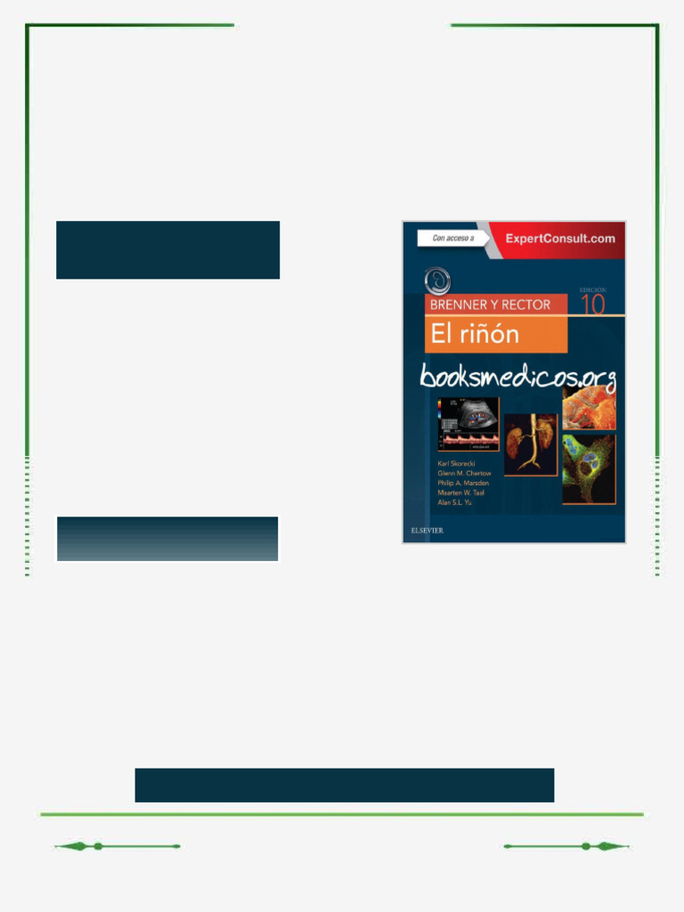 Brenner y Rector. El riñón + ExpertConsult (10a ed.) 10th Edition Karl Skorecki ebook pdf ...