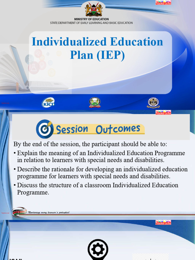 Understanding Individualized Education Programs | PDF | Individualized ...