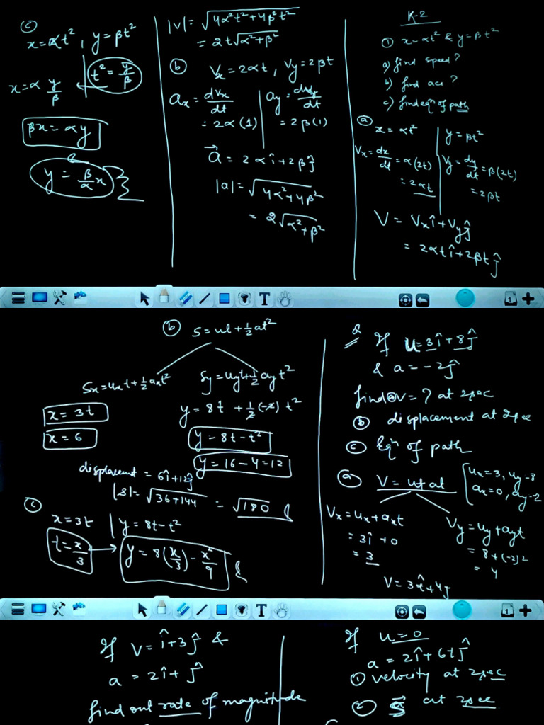 Physics Revision of Kinematics-2 | PDF