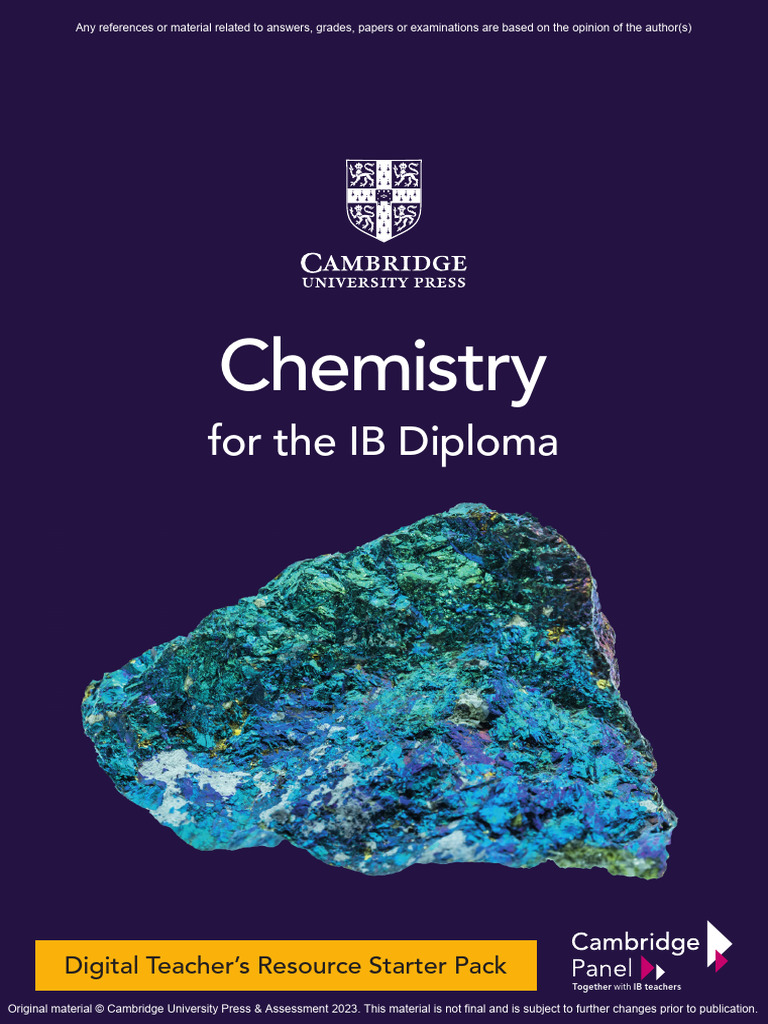 IB Diploma Chemistry Teacher's Resource | PDF | Chemical Bond ...