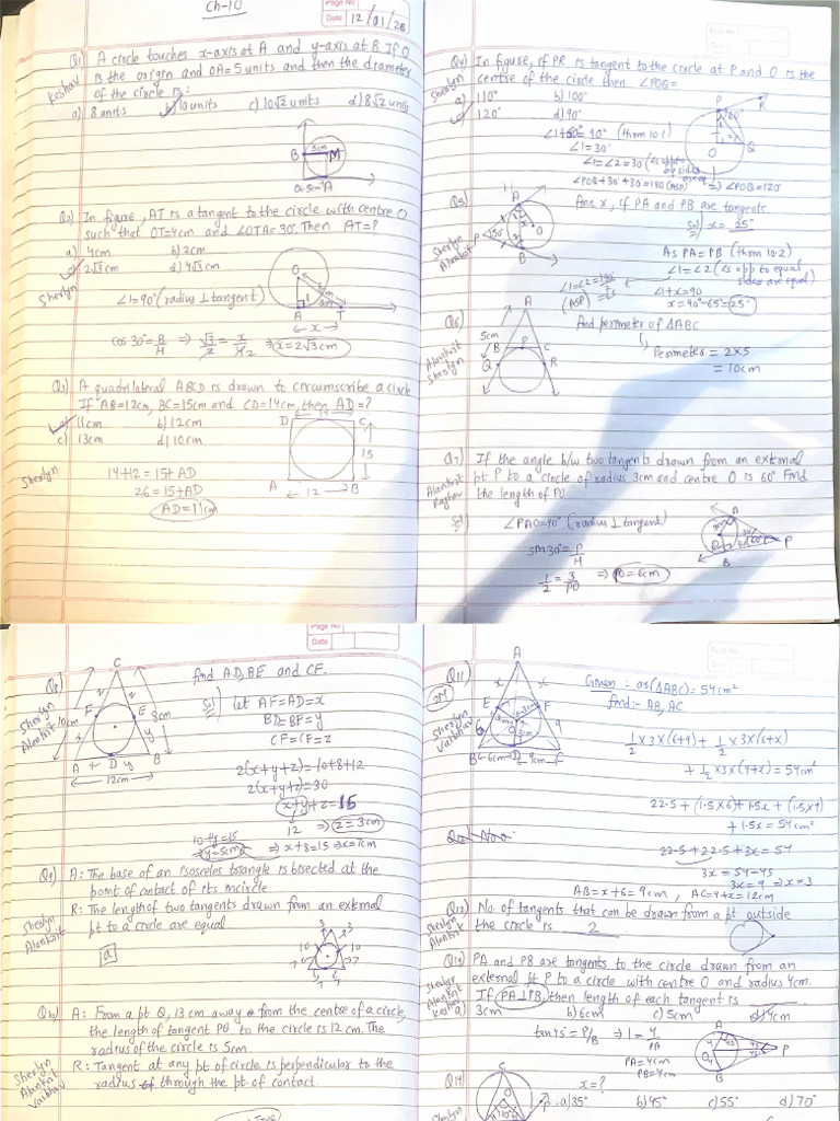 Revision of Ch-10 | PDF