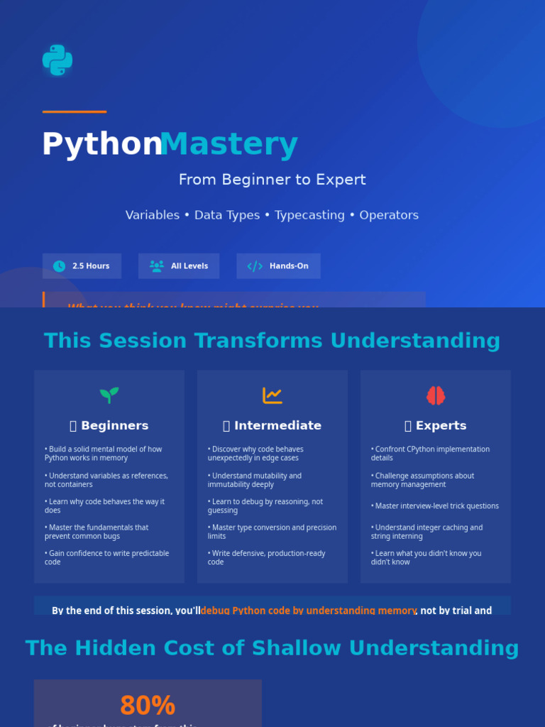 Master Python: From Basics to Advanced | PDF | Boolean Data Type ...