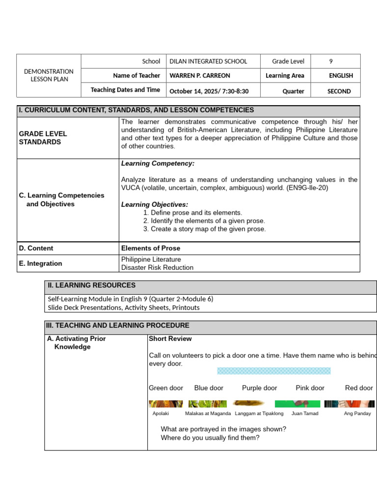 Dlp Best | PDF | Narration | Plot (Narrative)