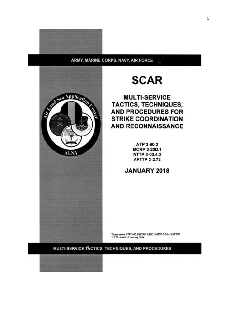 12 Afttp 3-2-72 Scar January 2018 ภาษาอังกฤษ | PDF | United States ...
