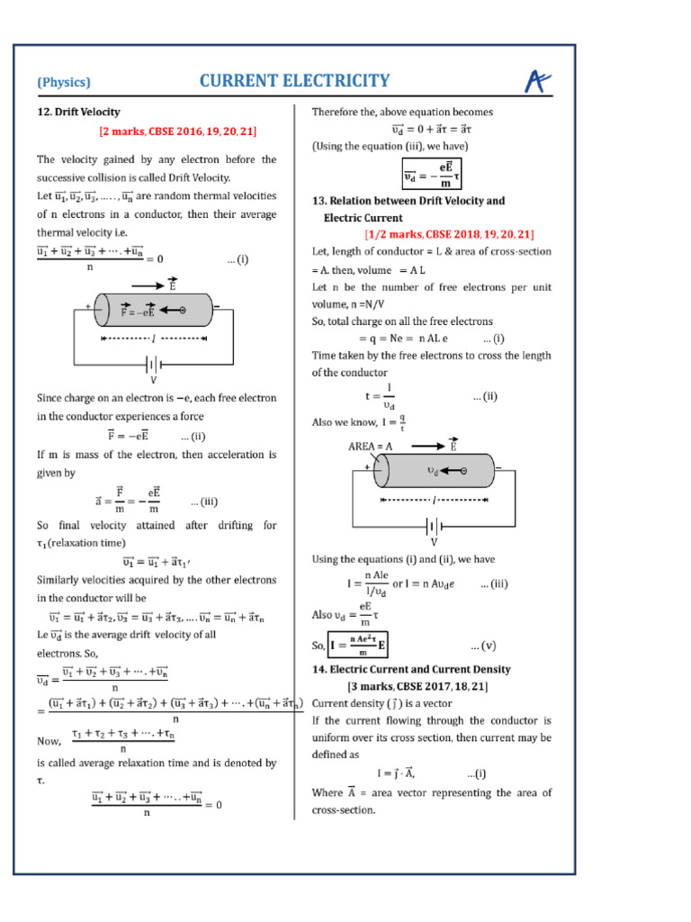 Electrical Resistance and Circuit Analysis | PDF | Electric Current ...