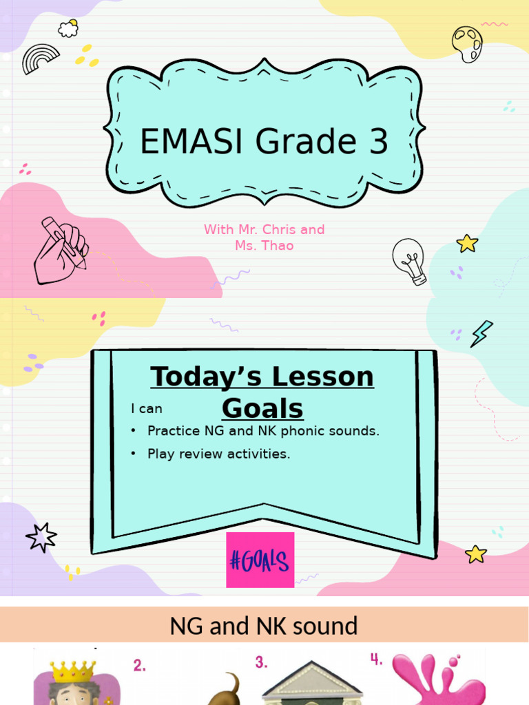 Grade 3 EAL -Unit 3 W2 Review Lesson 3+4 | PDF