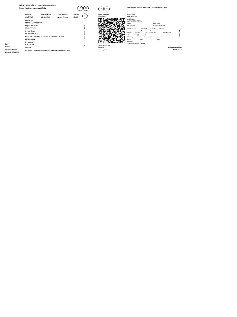 Vahan.parivahan.gov.in Vahanservice Vahan Ui Onlineservice Form Print ...