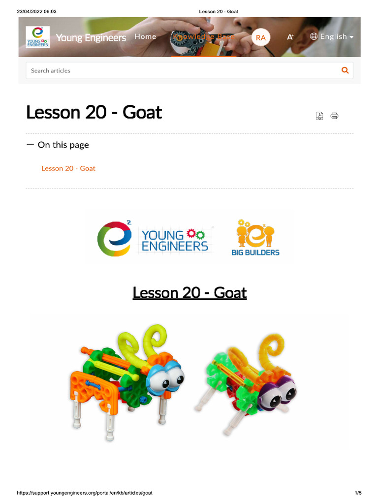 Lesson Goat | PDF