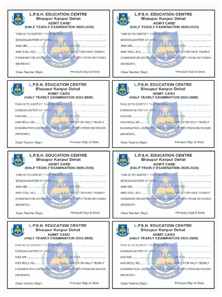 school admit card format 2×4.jpg | PDF