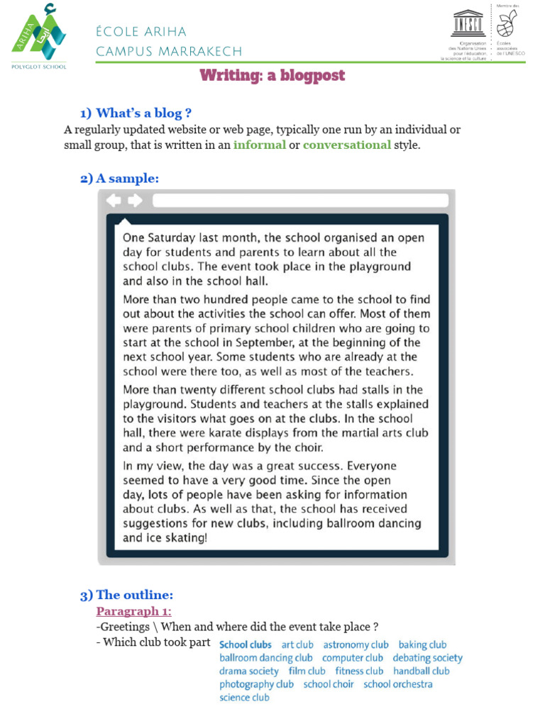How to Write an Engaging Blog Post | PDF