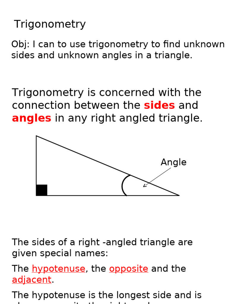 Trigonometry Part 1 | PDF | Trigonometry | Trigonometric Functions