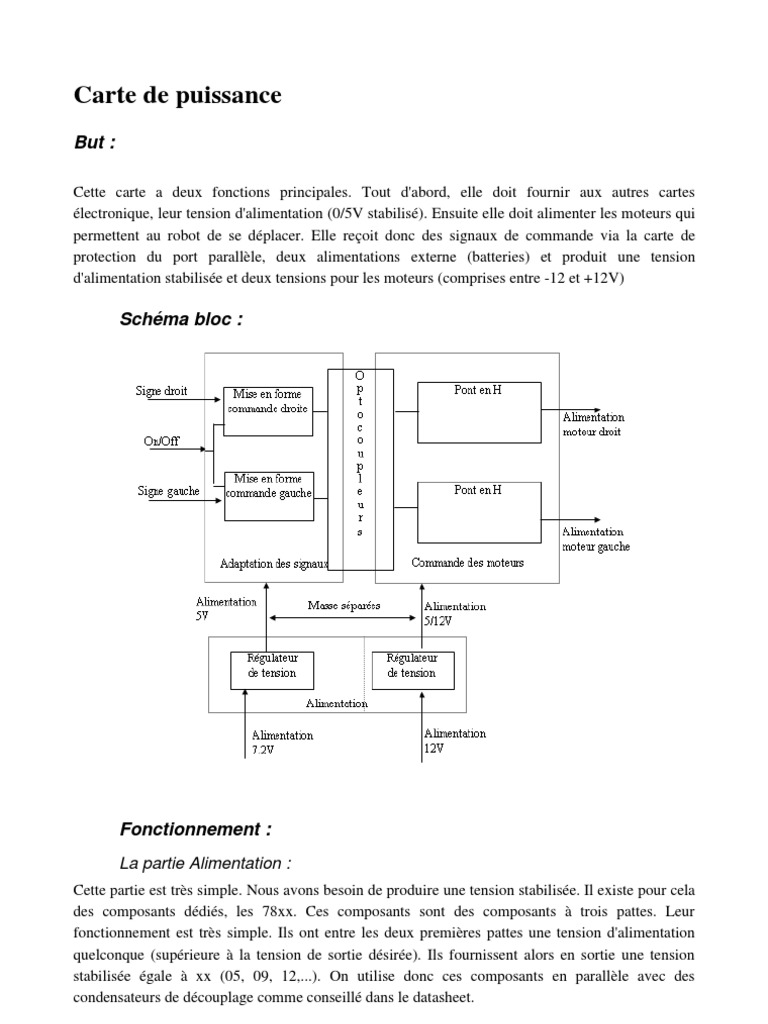 Carte Puissance | PDF | Puissance (physique) | Courant continu haute tension