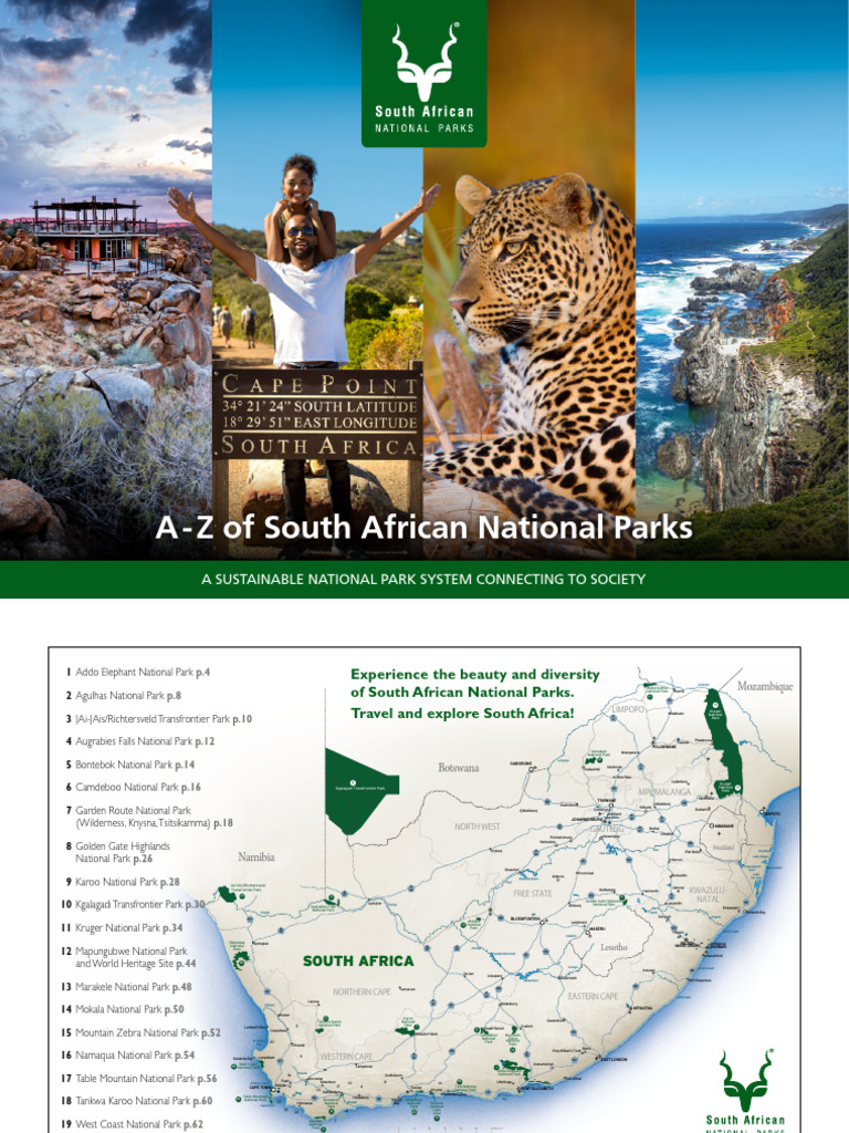 A-Z Guide to South African National Parks | PDF